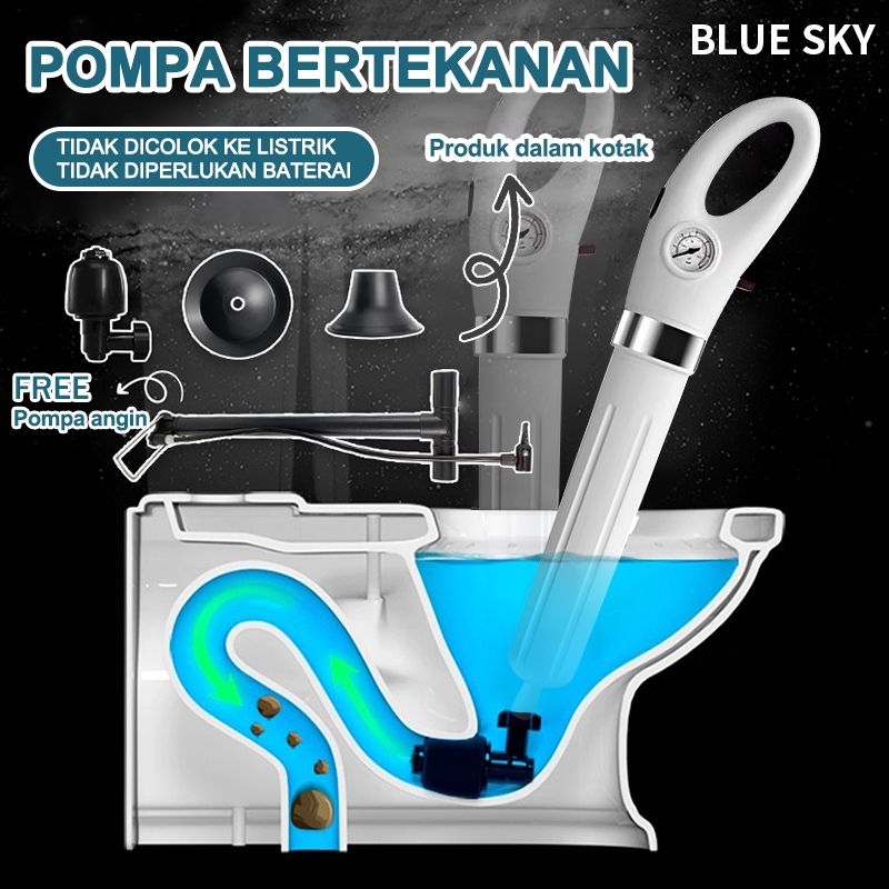 Jual Pump Toilet Plunger /Pompa Anti Sumbat Toilet/ Pompa WC Mampet ...