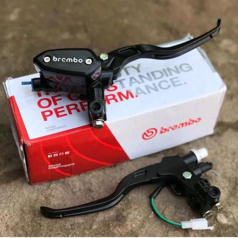 Jual HANDLE MASTER REM BREMBO TABUNG OVALE SET KANAN KIRI UNIVERSAL ...