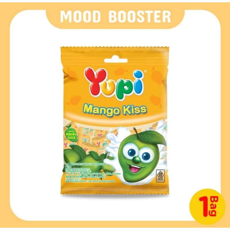 Jual Yupi Gummy Permen Candy Mango Kiss Mangga Bag 120 Gr | Shopee ...