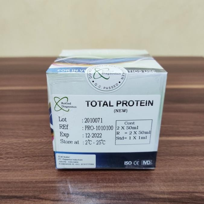 Jual Reagen Total Protein 2x50ml Reagent Chemistry Analyzer | Shopee ...