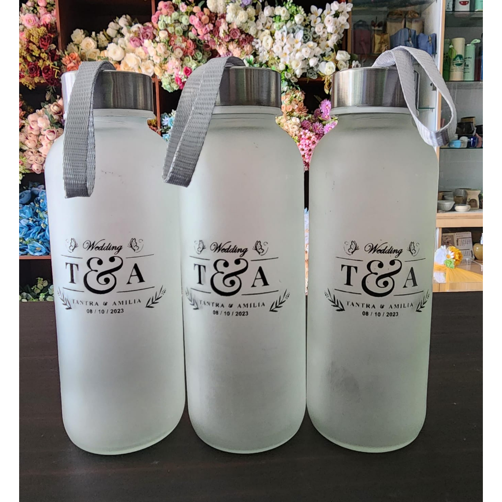 Jual Botol Doff Sablon/ Tumbler 420ml Sablon | Shopee Indonesia