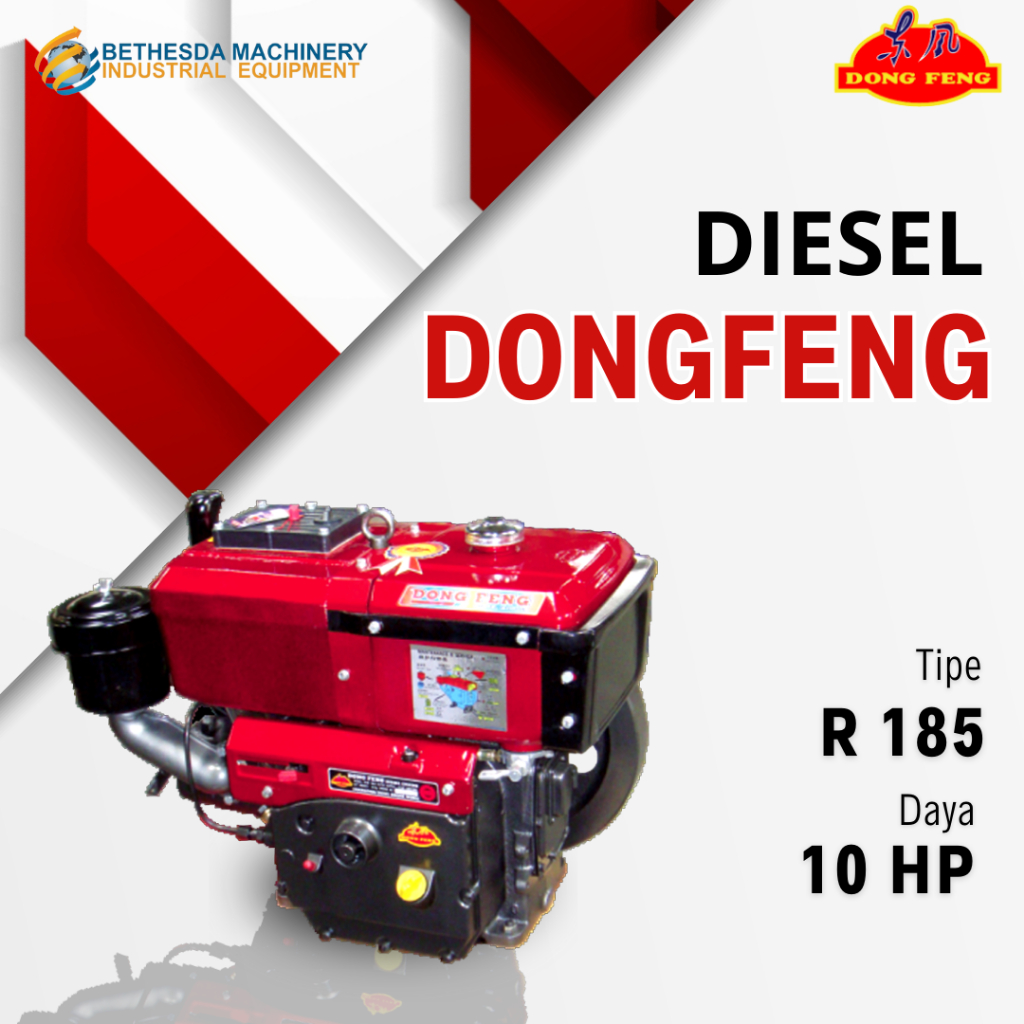 Jual Mesin Penggerak Diesel 10 HP R 185 Mesin Dongfeng Diesel 10 PK | Shopee Indonesia