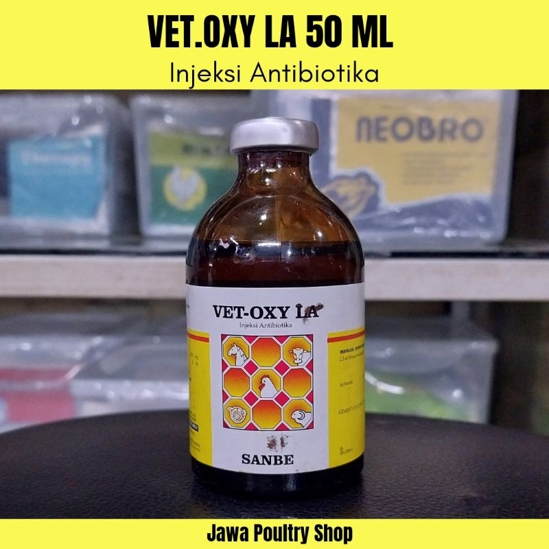 Jual VET-OXY LA ORIGINAL 50ML -100 ML - Larutan Antibiotika | Shopee ...