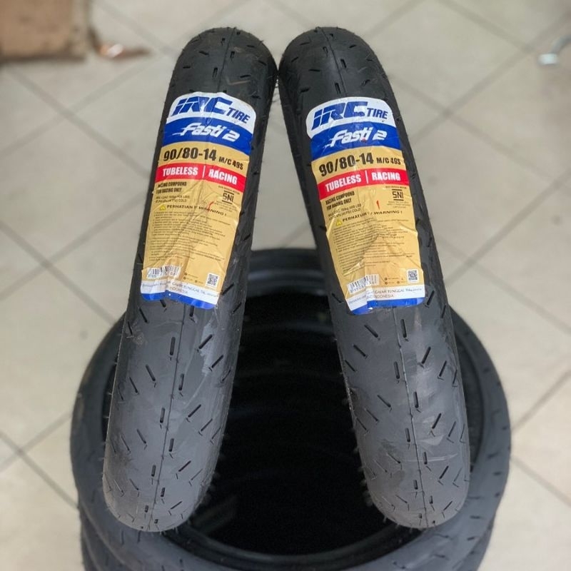 Jual BAN IRC FASTI 2 FASTI PRO METIK 90/80-14 RACING COMPOUND TERBARU ...