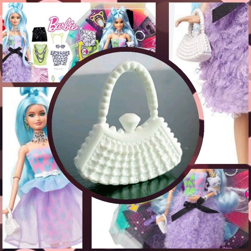 Jual Tas Putih Diamond Barbie Extra Original | Shopee Indonesia