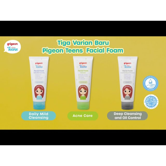 Jual PIGEON TEENS FACIAL FOAM SERIES | Shopee Indonesia