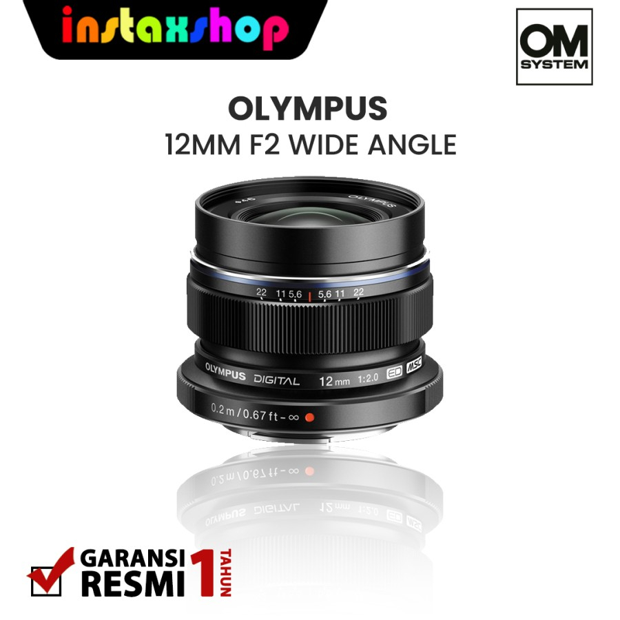 Jual Olympus Lensa 12mm F2 WIDE ANGLE M.Zuiko Digital ED | Shopee Indonesia