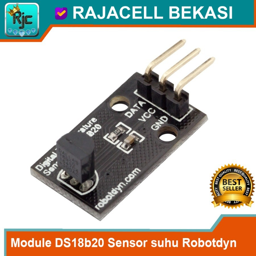 Jual Module DS18b20 Robotdyn Digital Temperature Thermal Sensor Suhu ...