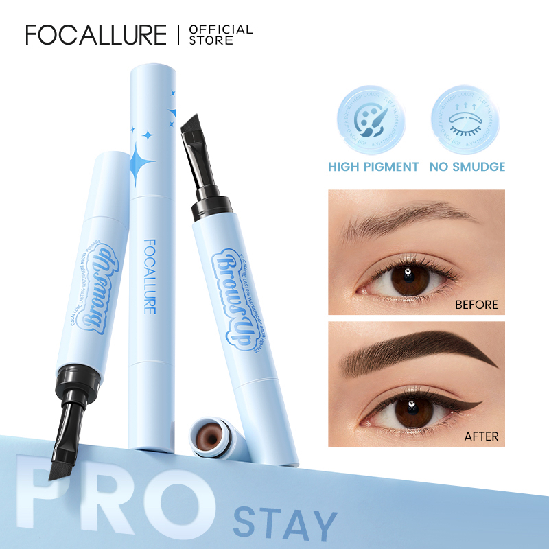 Jual FOCALLURE 2 in 1 Eyebrow Pomade Eyebrow Cream Eyeliner Gel ...