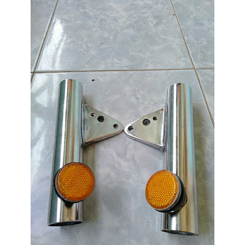 Jual kupingan k5 besi as 33 set karet mt kucing kuning biru | Shopee ...