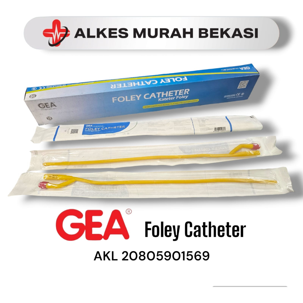 Jual GEA FOLEY CATHETER LATEX / SELANG KATETER / FOLLEY CATHETER 2 WAY ...