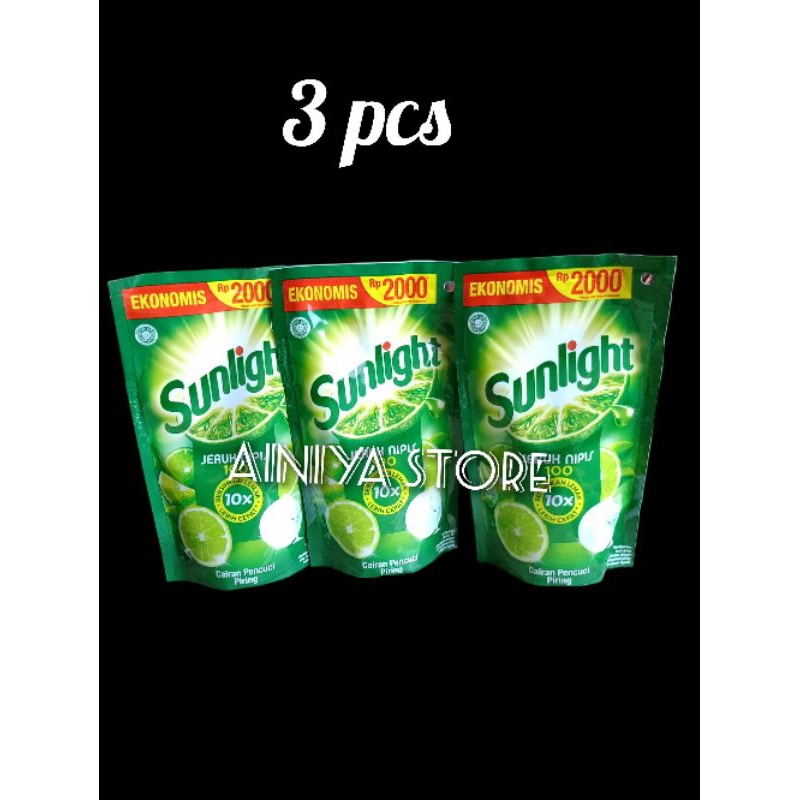 Jual Sunlight kemasan 2000 isi 3 pcs | Shopee Indonesia