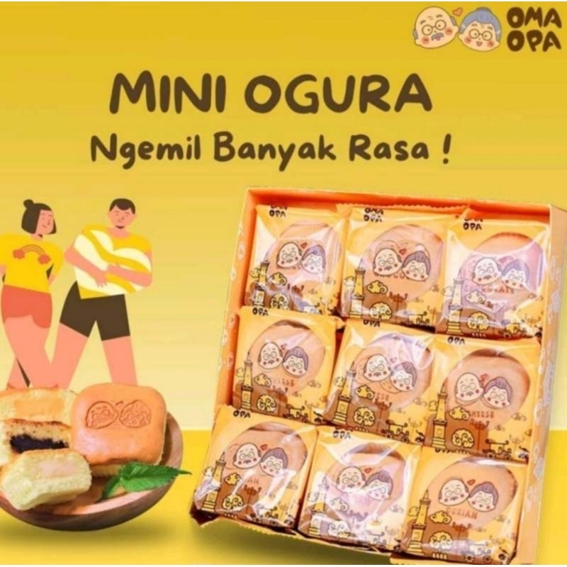Jual Oma Opa Mini Ogura mix 3 rasa oleh-oleh Jogja | Shopee Indonesia
