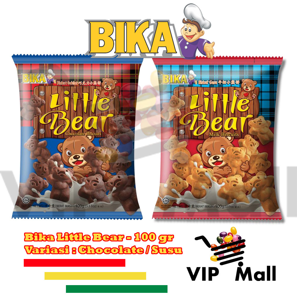 Jual Bika Little Bear Biscuit 100Gr. | Shopee Indonesia