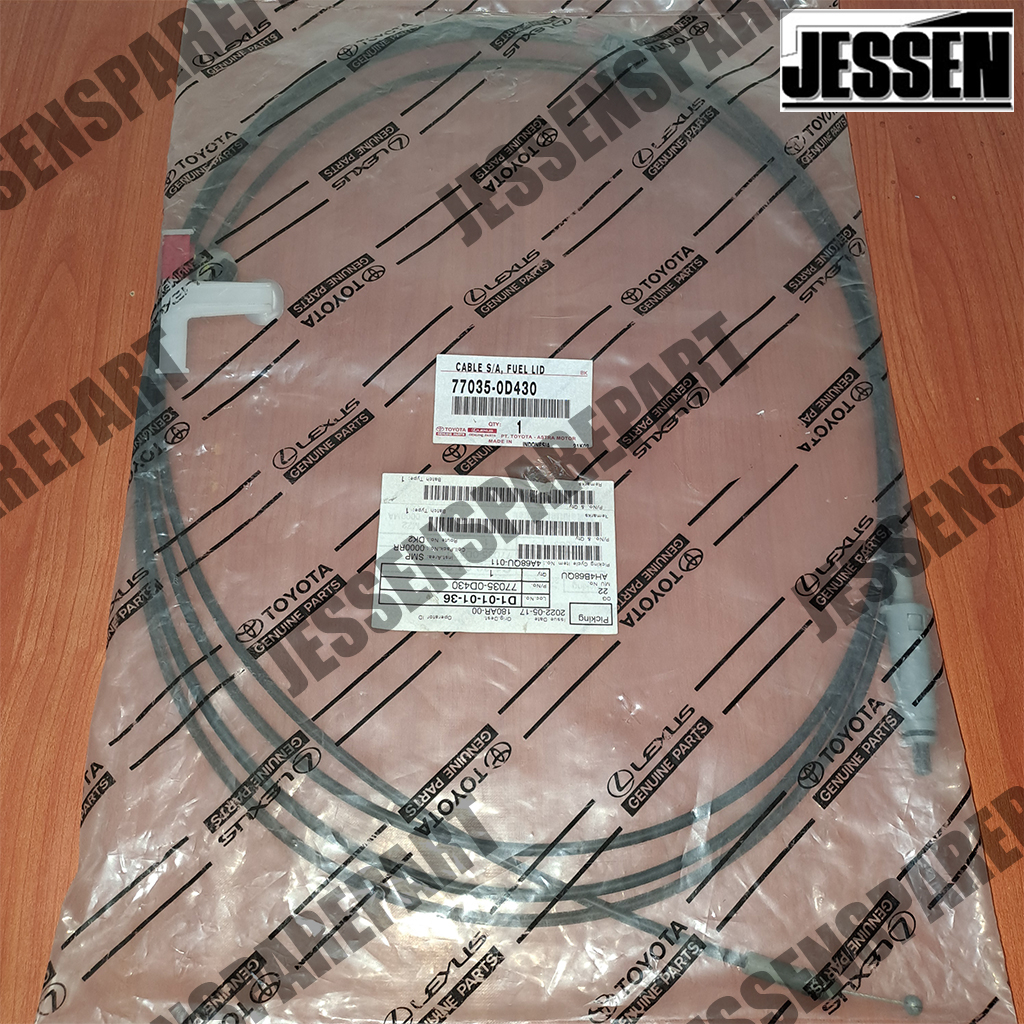 Jual Kabel Tarikan Pembuka Tutup Tangki Bensin Toyota Sienta 77035 ...