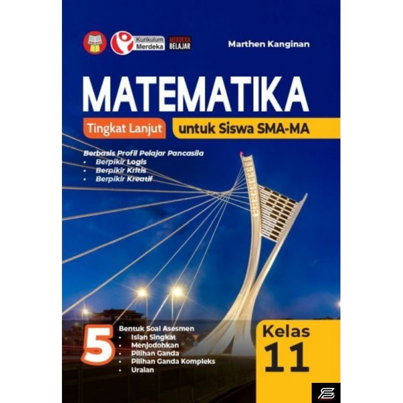 Jual BUKU MATEMATIKA TINGKAT LANJUT UNTUK SISWA SMA-MA KELAS 11/XI KURIKULUM MERDEKA MARTHEN ...