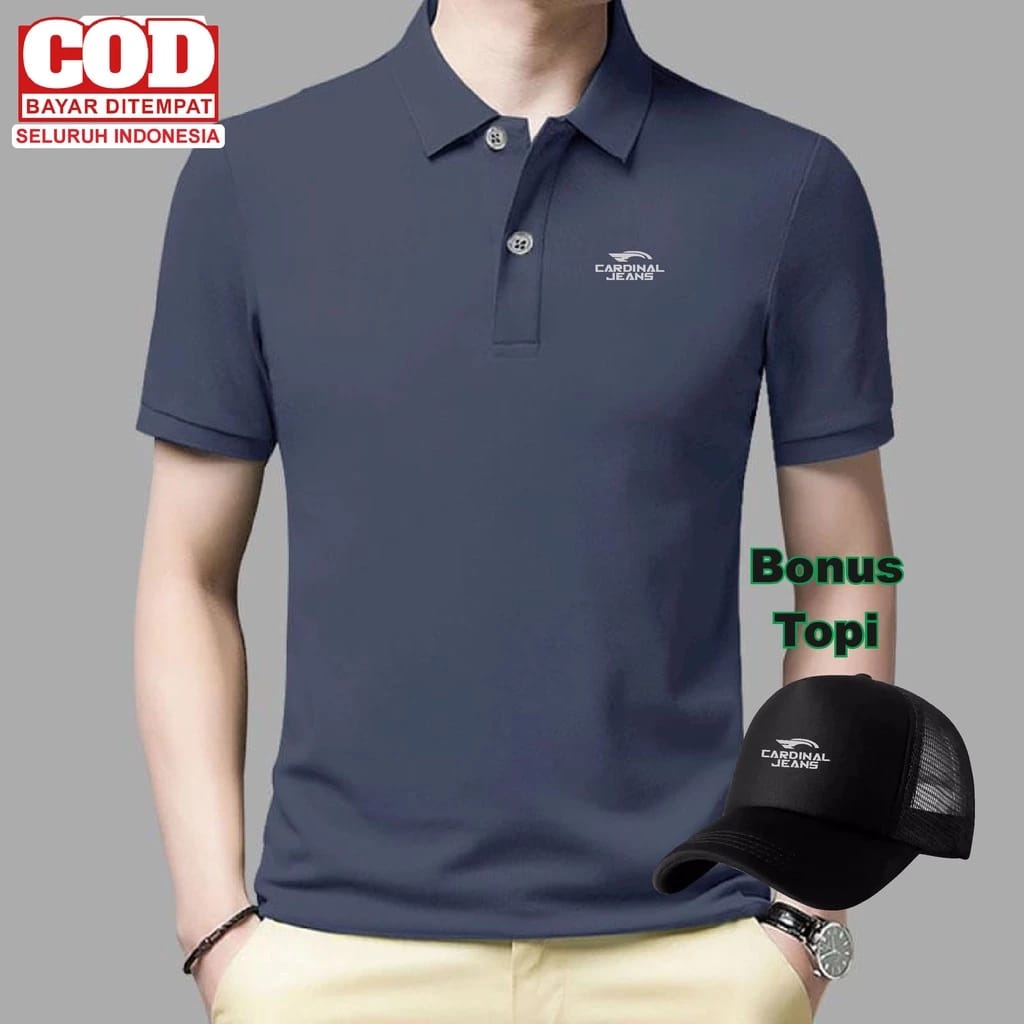 Jual BONUS TOPI !!! Baju Kaos Polo Pria Lengan Pendek / Polo Logo ... Jual BONUS TOPI !!! Baju Kaos Polo Pria Lengan Pendek / Polo Logo ...