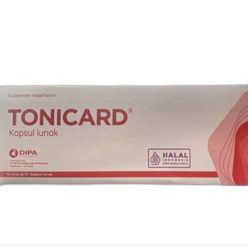 Jual Tonicard Box Isi 100 Kaplsul | Shopee Indonesia