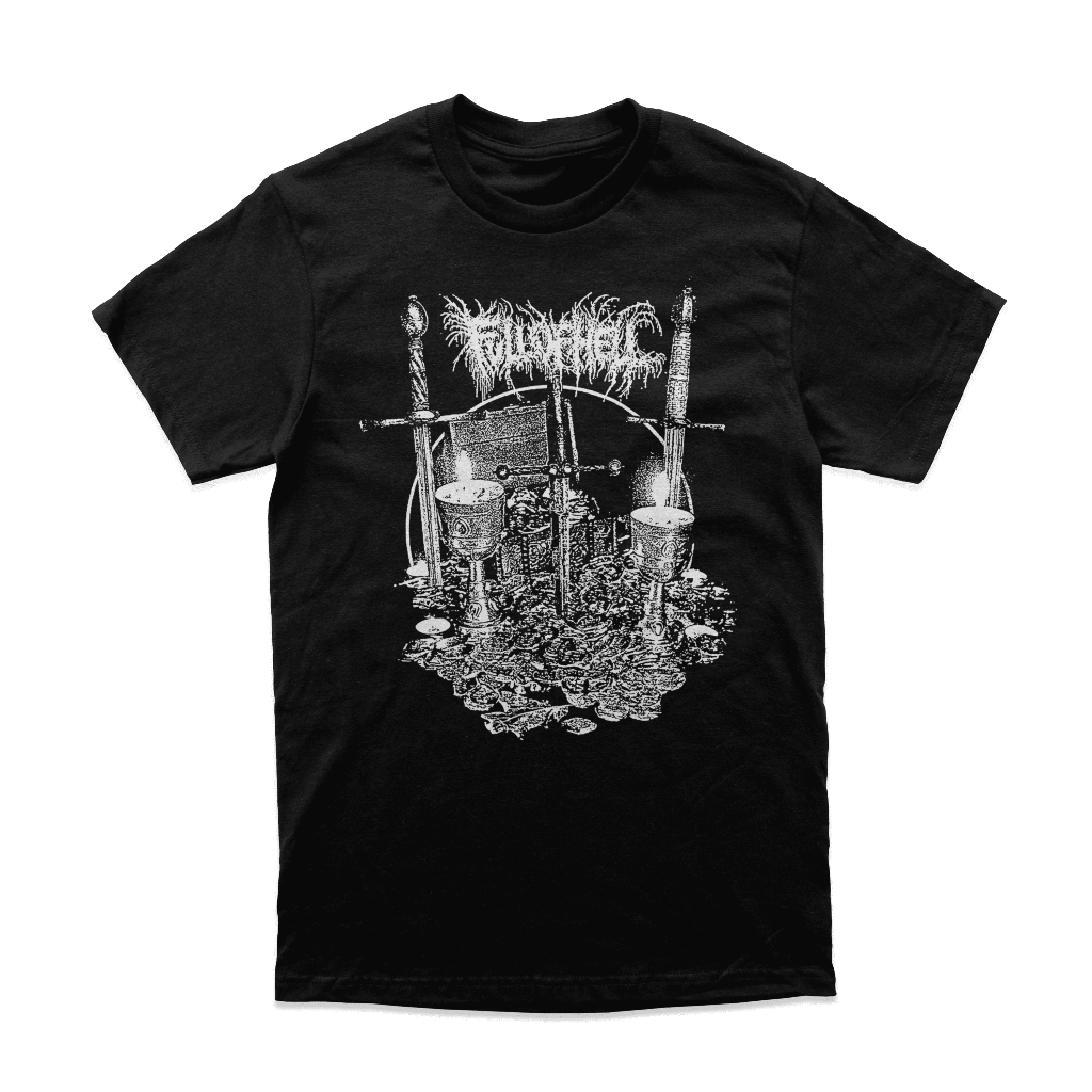 Jual Kaos Tshirt Baju Band Full Of Hell "Burning Myrrh" Merchandise ...