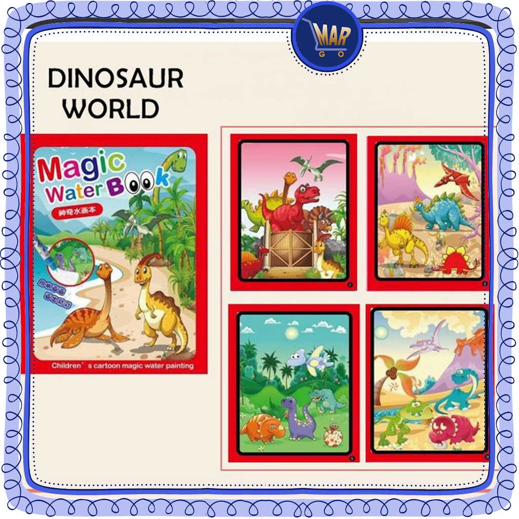 Jual buku mewarnai magic color book buku gambar anak | Shopee Indonesia