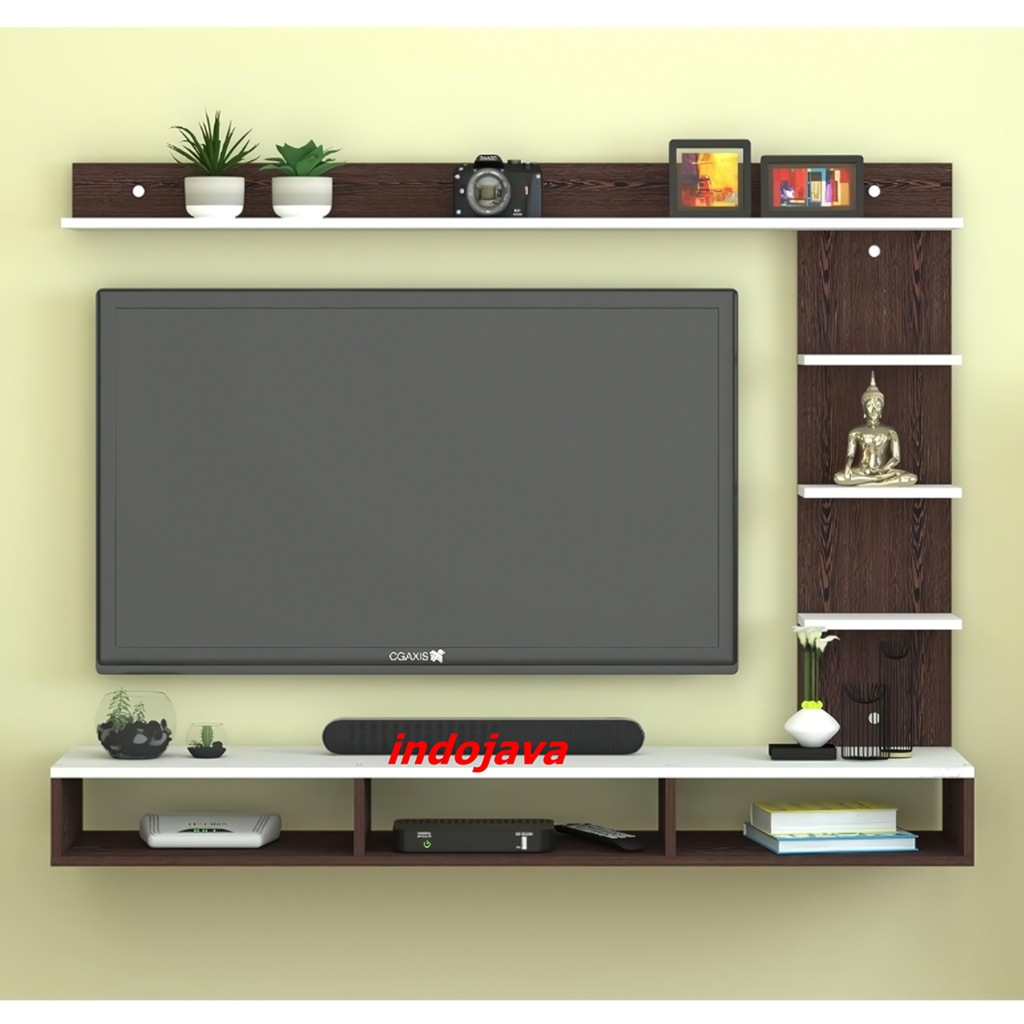 Jual Rak tv Tempel Dinding Minimalis 32-43 inch | Shopee Indonesia