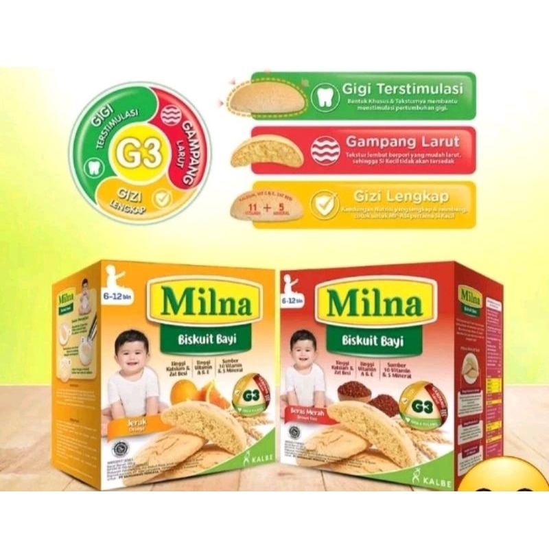 Jual MILNA-BISKUIT 130G | Shopee Indonesia