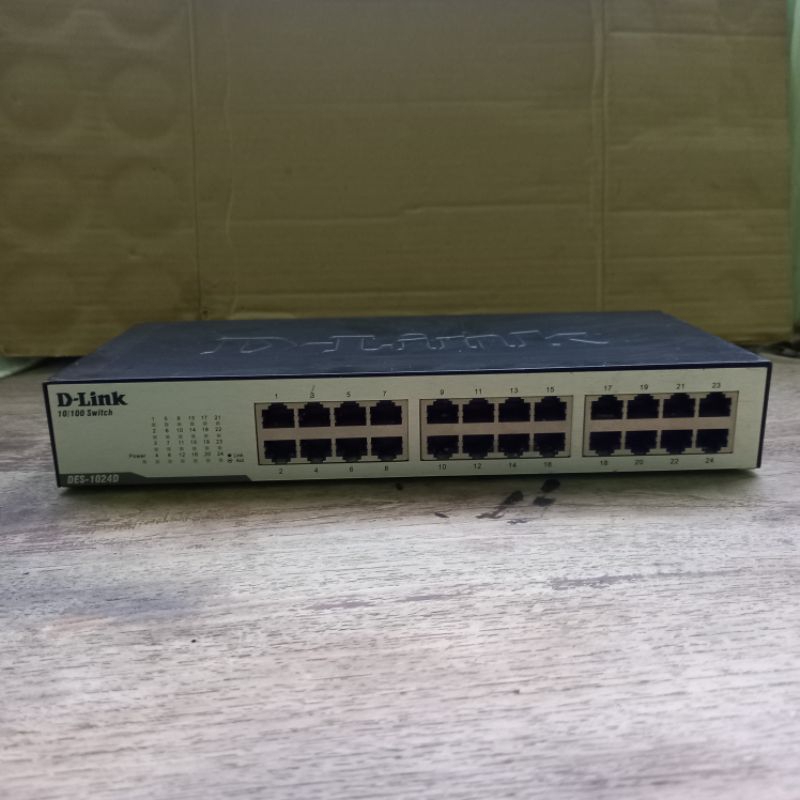 Jual Switch Hub D-Link DES-1024D | Shopee Indonesia