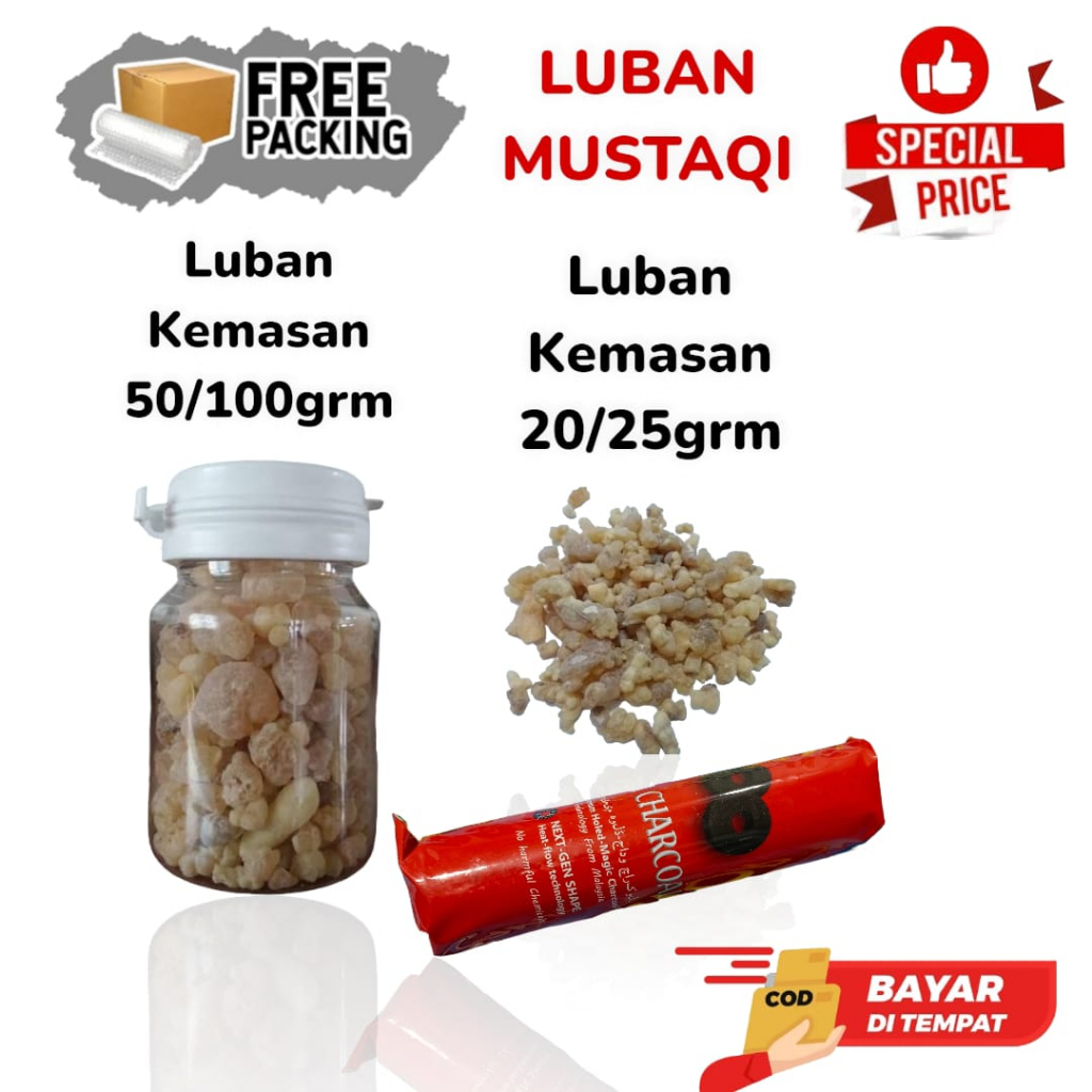 Jual Luban Mustki ASLI isi 20 gram luban/ kemenyan, sering juga disebut ...