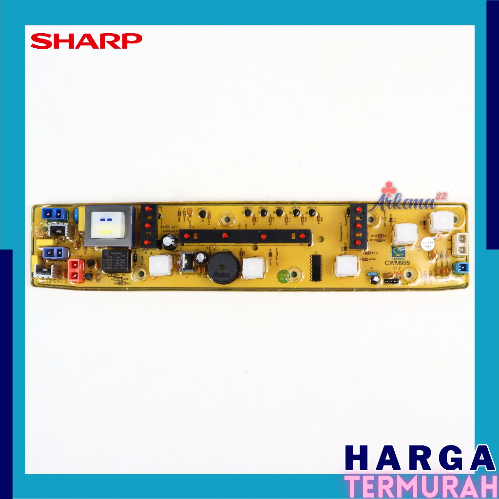 Jual MODUL PCB MESIN CUCI SHARP ES-F800H ES F800H / ESF800H ESF850H / B ...