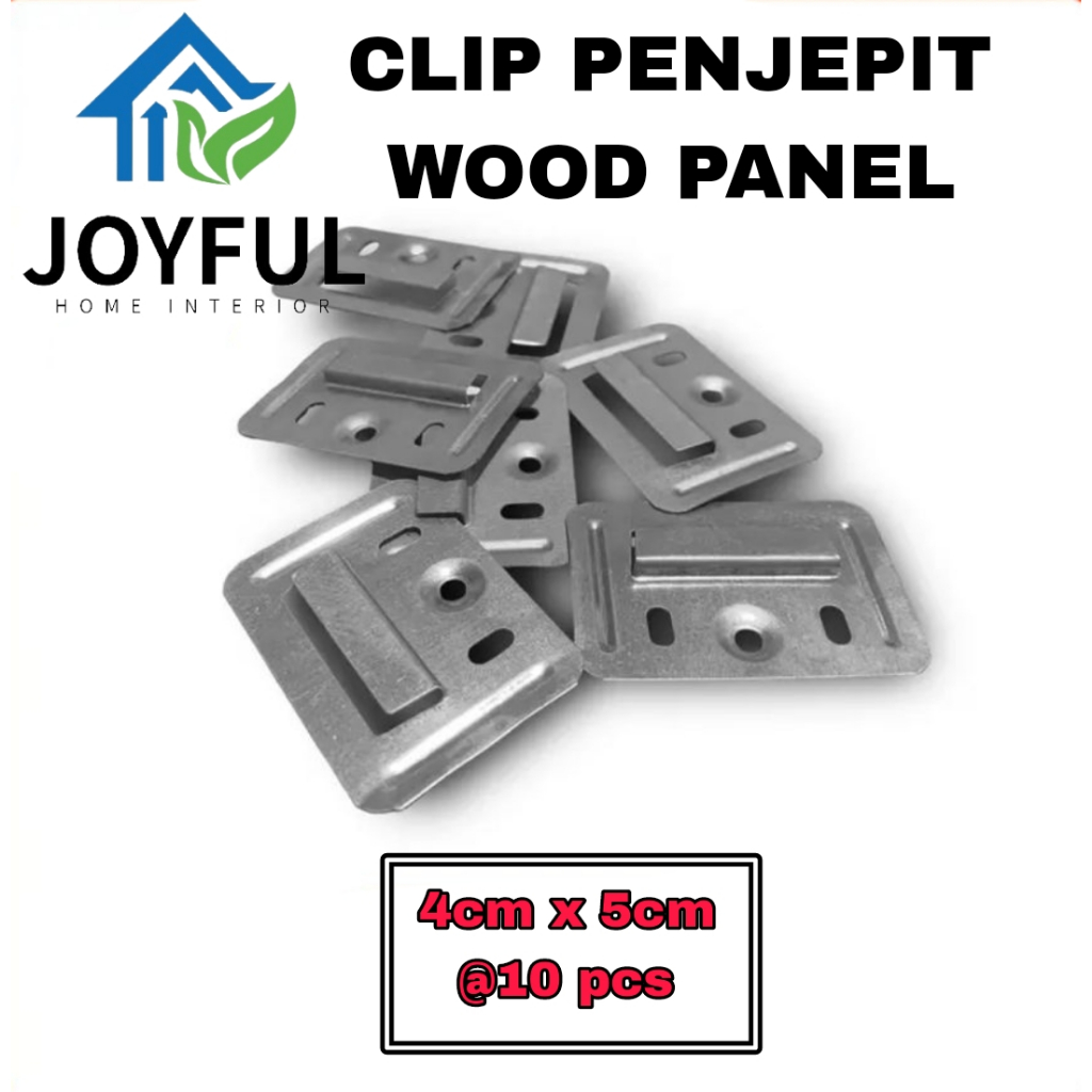 Jual CLIP PENJEPIT WOOD PANEL / CLIP WALLBOARD / PENAHAN WPC | Shopee ...