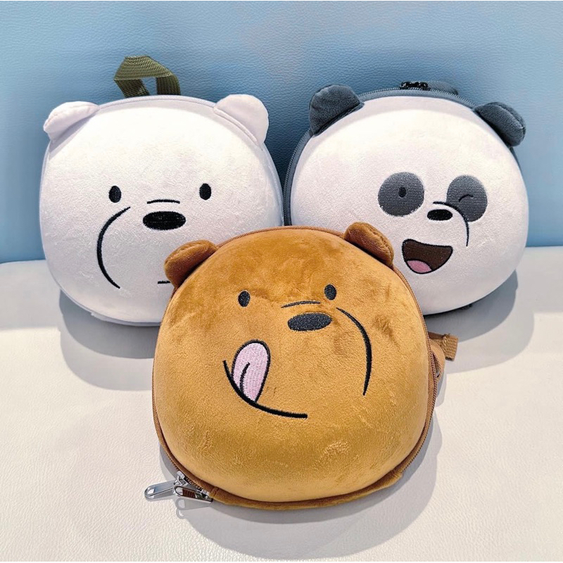 Jual COD Bali MINISO We Bare Bears Baby Collection Lightweight Backpack ...