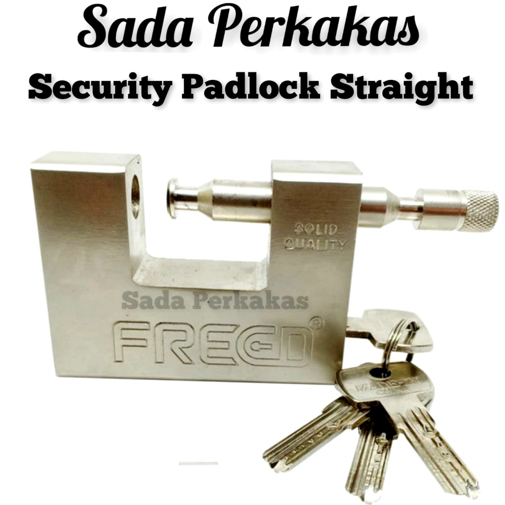 Jual Gembok Besar Pintu Panzer 84 mm Security Padlock Straight Kunci ...