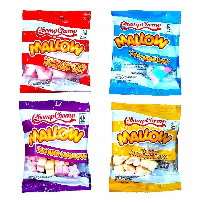 Jual Bikin Histeris Abis: CHOMP CHOMP MALLOW 14 Gram ChompChomp ...