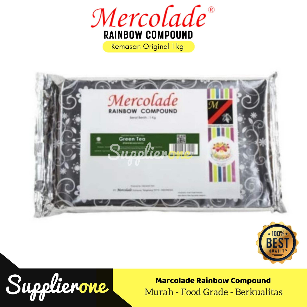 Jual Mercolade Rainbow Compound 1kg / Cokelat Batang Marcolade ...