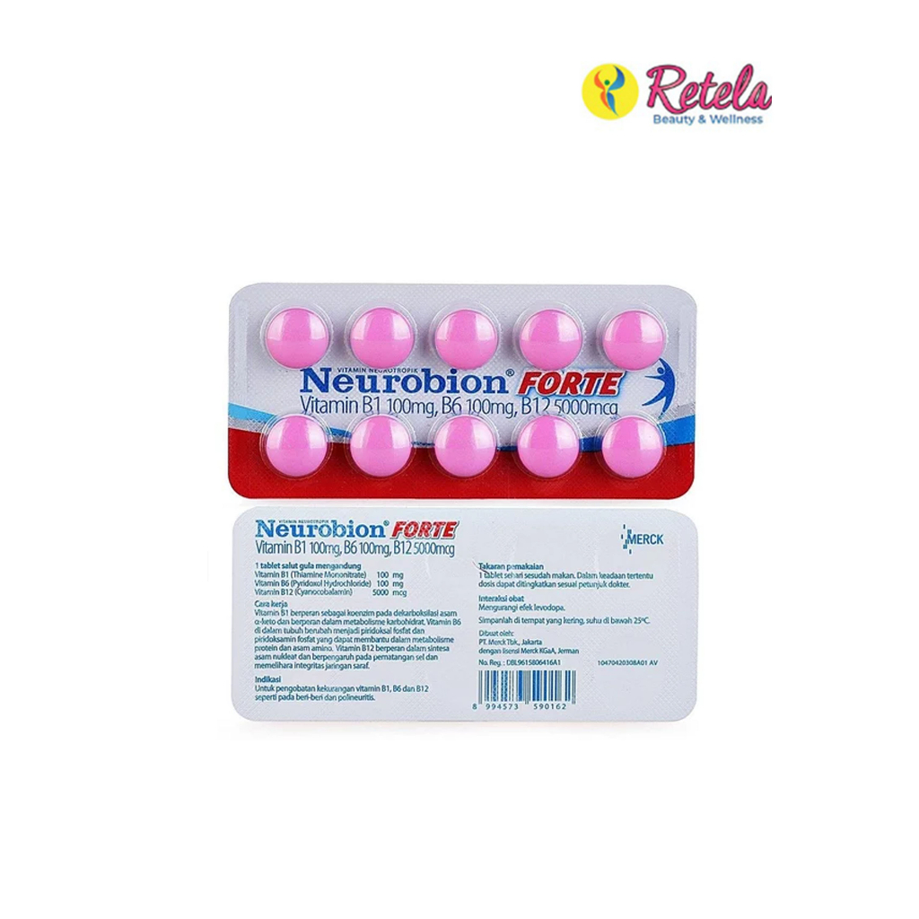 Jual NEUROBION FORTE STRIP ISI 10 TABLET | Shopee Indonesia