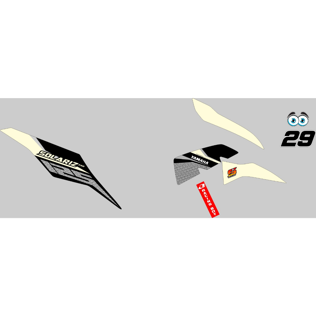 Jual Stiker Striping Yamaha Mio M3 Custom SOLARIZ Request Bebas Desain ...