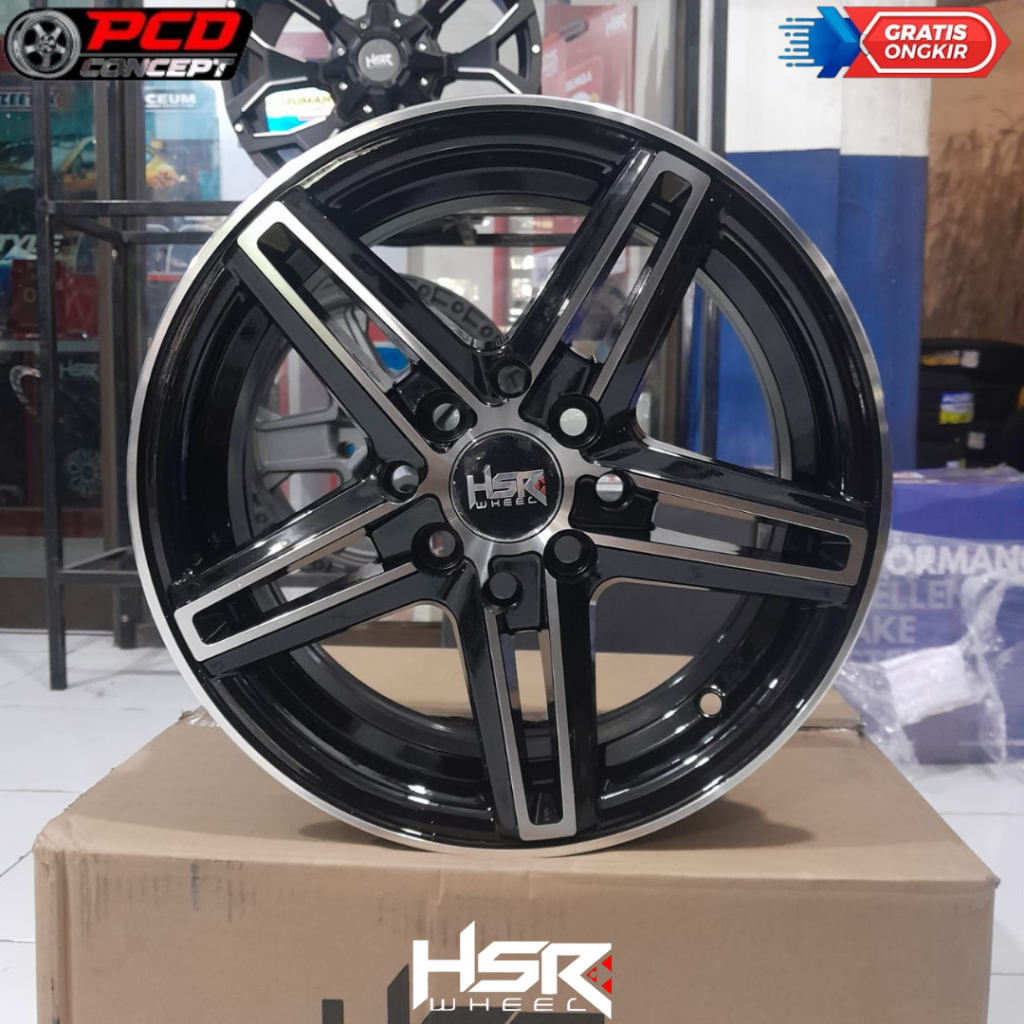 Jual VELG MOBIL SURABAYA RING 14 HSR NE5 LEBAR 6 OFFSET 35 BMF COCOK UTK BRIO SIGRA AYLA AGYA ...