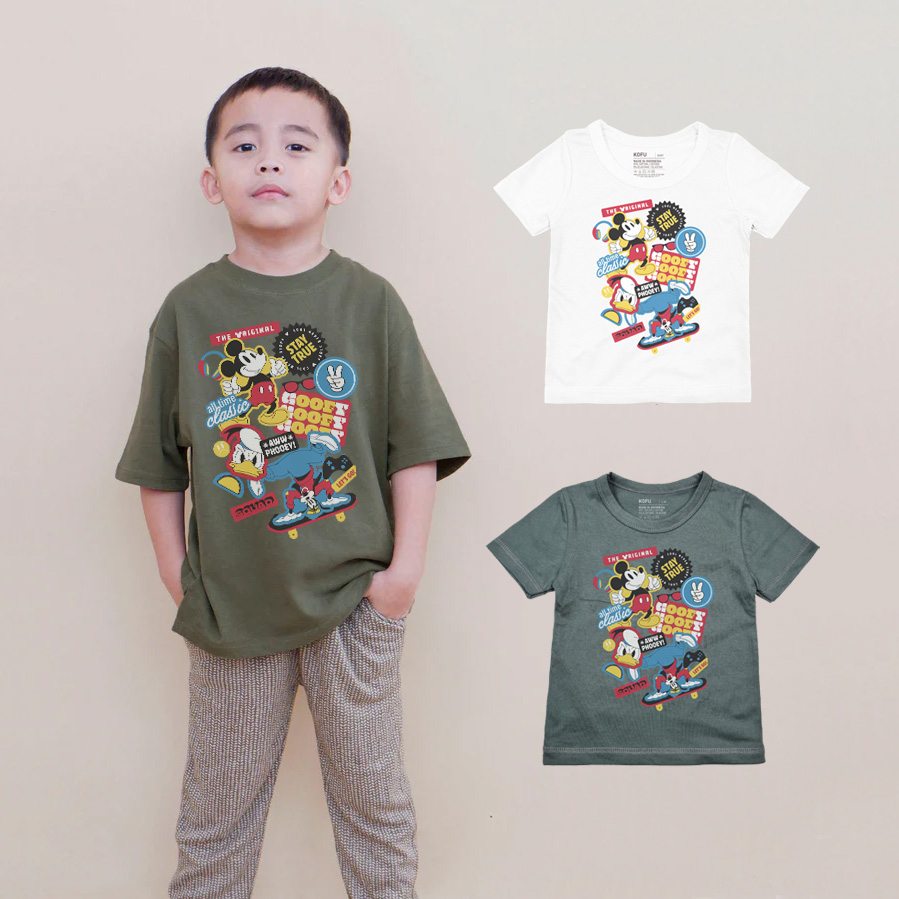 Jual Jersey Oversize Disney Team Size 1-10 Tahun : KOFU KIDS | Shopee ...