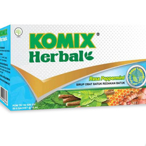 Jual KOMIX HERBAL 1 BOX ISI 6 SACHET 15ML | Shopee Indonesia