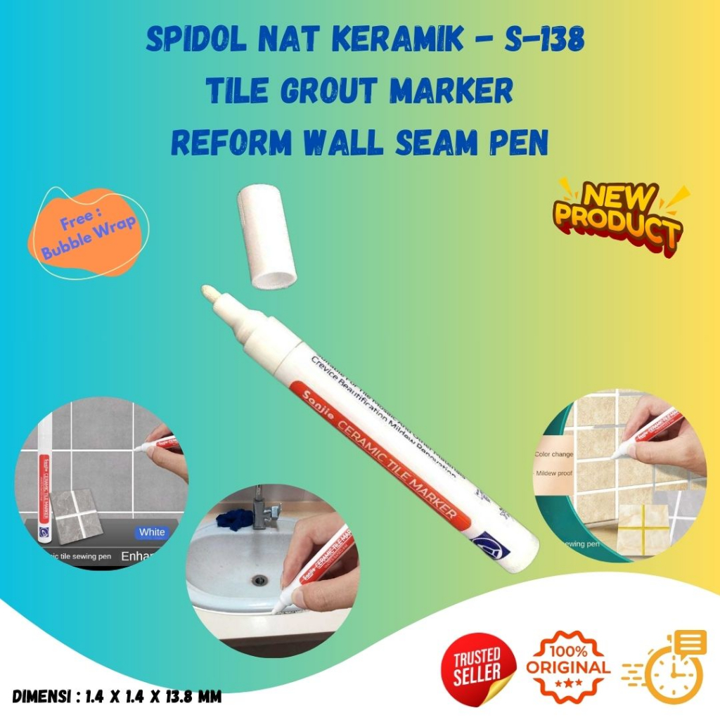 Jual Spidol Perekat Keramik Dan Dinding Efisien Cepat Kering Tahan Lama ...