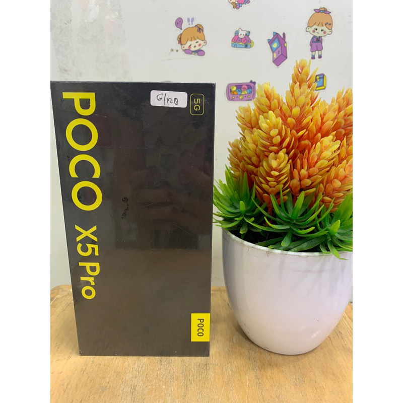 Jual poco x5 pro ram 6/128 new garansi resmi | Shopee Indonesia