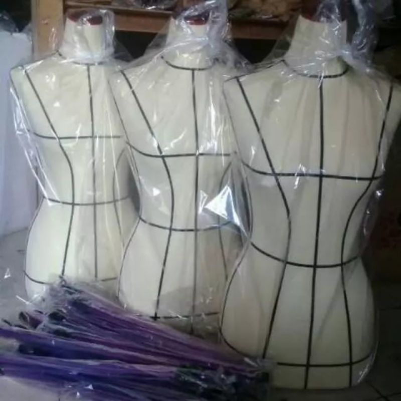 Jual Patung Manekin Dress Making Pola Full Foam Tusuk Jarum Manekin ...