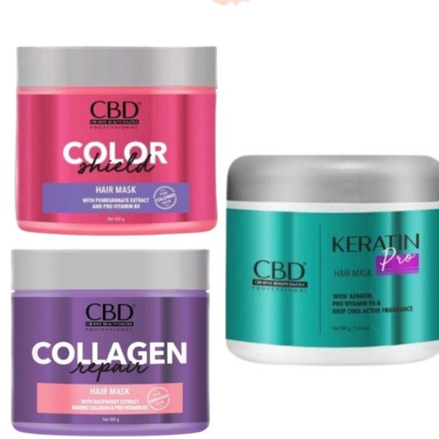 Jual CBD HAIR MASK MASKER RAMBUT 500GR PRO | Shopee Indonesia