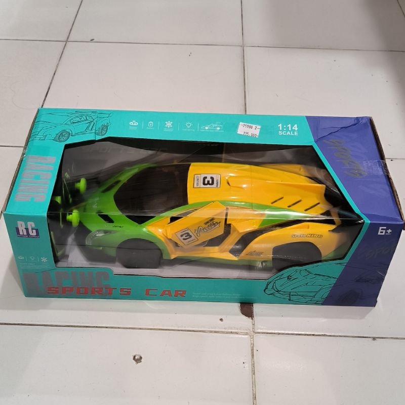 Jual sports car remote control / mobil mainan remot / RC car | Shopee ...
