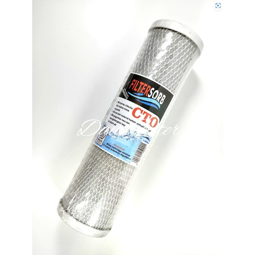 Jual Filter Air CTO / Carbon Block 10 inch - Filtersorb | Shopee Indonesia
