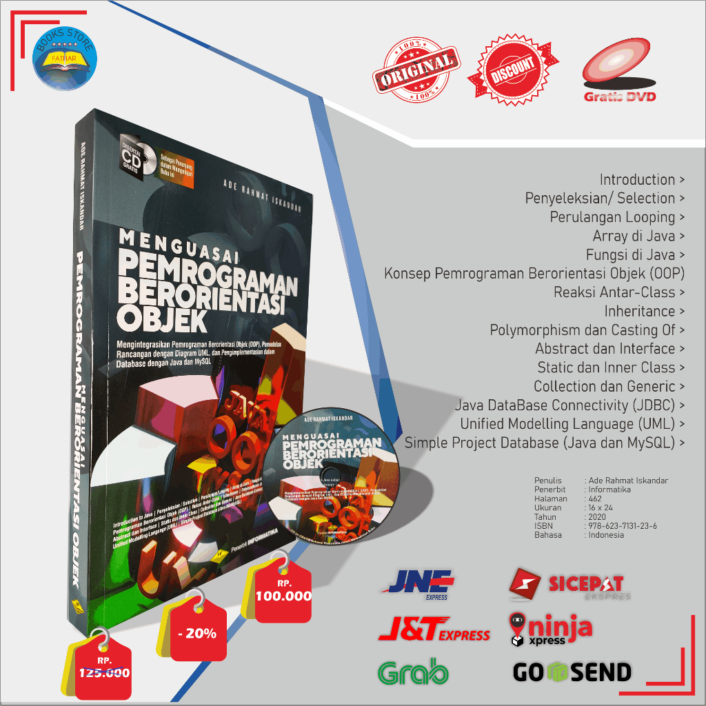 Jual Buku Menguasi Pemrograman Berorientasi Objek | Shopee Indonesia