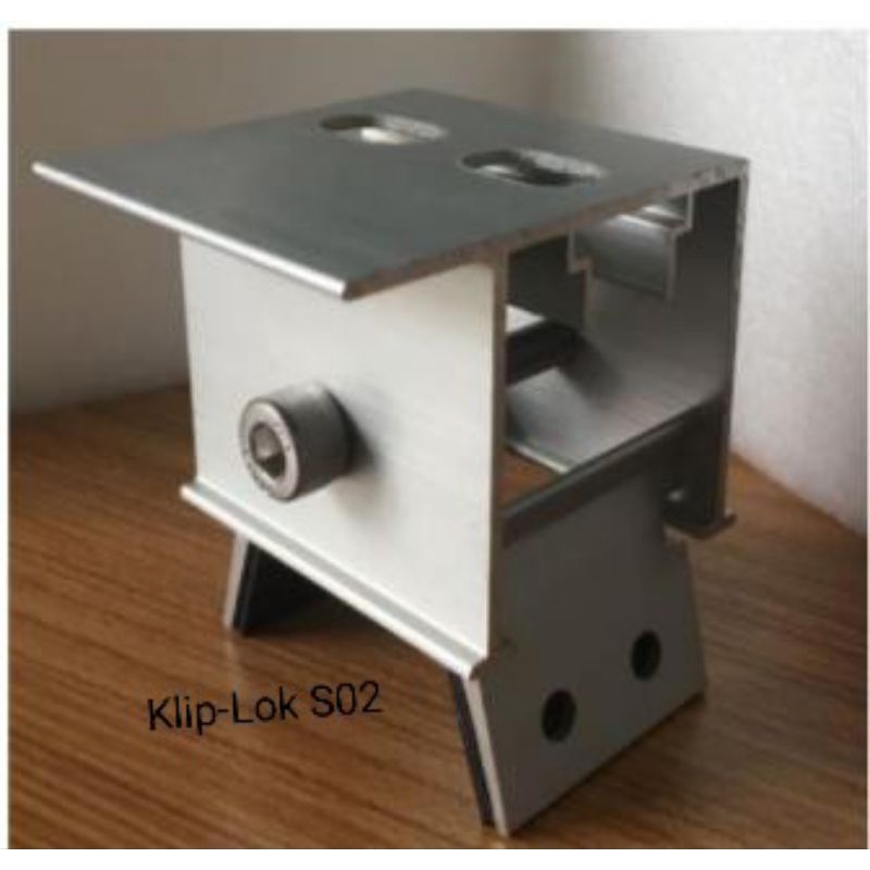 Jual Bracket Klip-lok S02 - S04 / Panel Surya / Solar PV | Shopee Indonesia