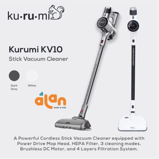Jual Kurumi KV10 Powerful Cordless Stick Vacuum Cleaner with Power ...