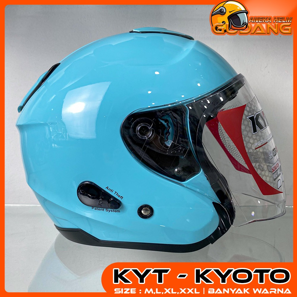 Jual Helm KYT KYOTO R ORIGINAL 100% Half Face Wanita Pink Peach Premium SNI - GUDANG ANEKA HELM ...
