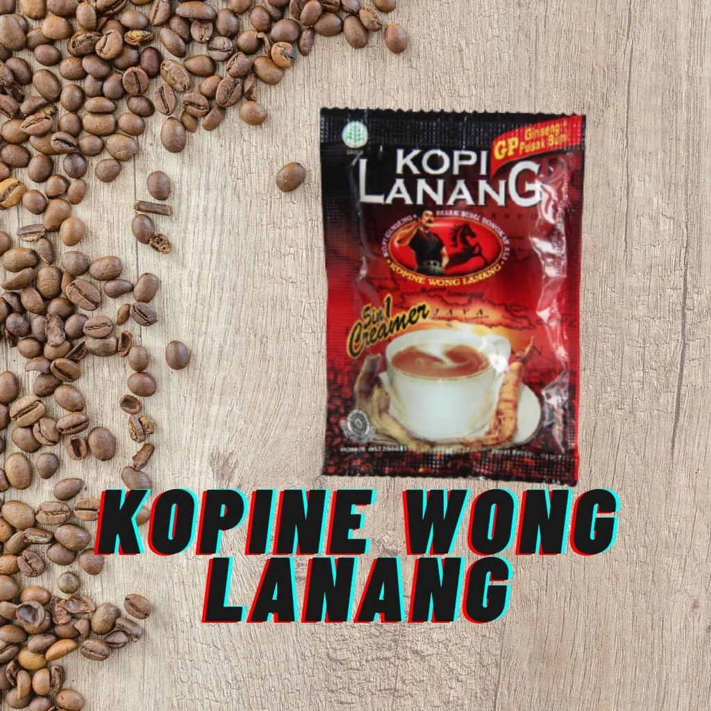 Jual Kopi Lanang plus GP Creamer 5 in 1 (1 box isi 5 sachet) 25 gr ...